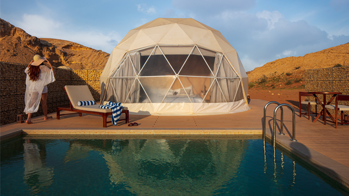 Private Tents At Mysk Moon Retreat | Glamping Retreat UAE